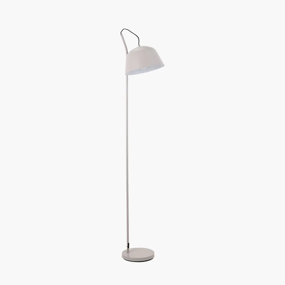 Amalie Grey Metal Retro Task Floor Lamp – Nicholas John Interiors