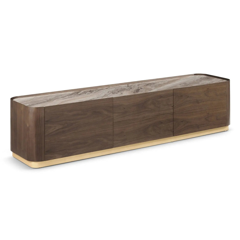 Berkeley Designs Brooklyn Media Unit Walnut | Modern TV Unit – Nicholas ...