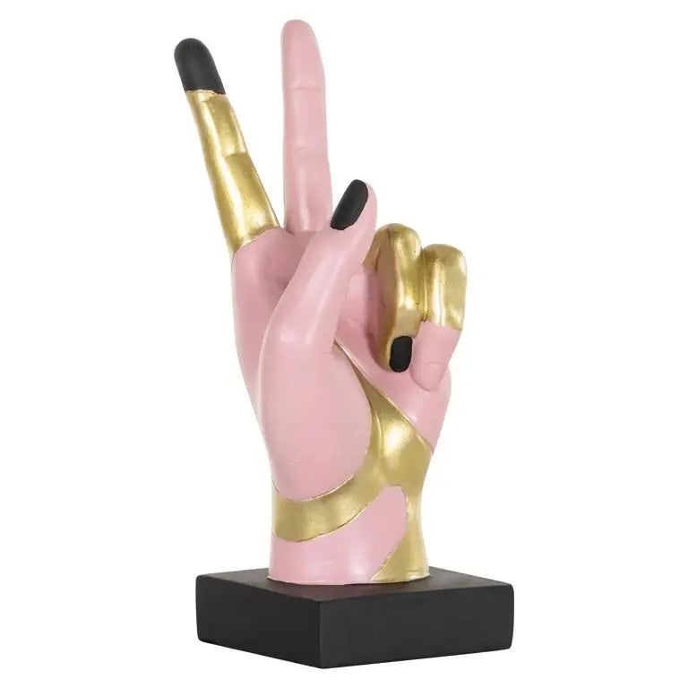 Tammy Pink Hand Sculpture – Luxury Decorative Art Piece – Nicholas John ...