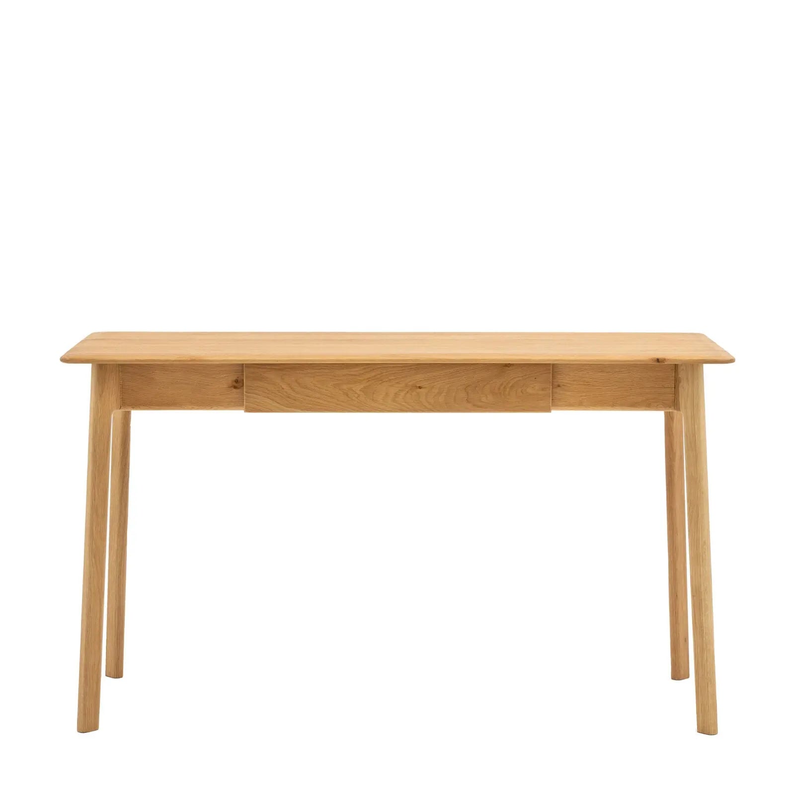 Madaro 1 Drawer Desk in Oak Wood – Nicholas John Interiors