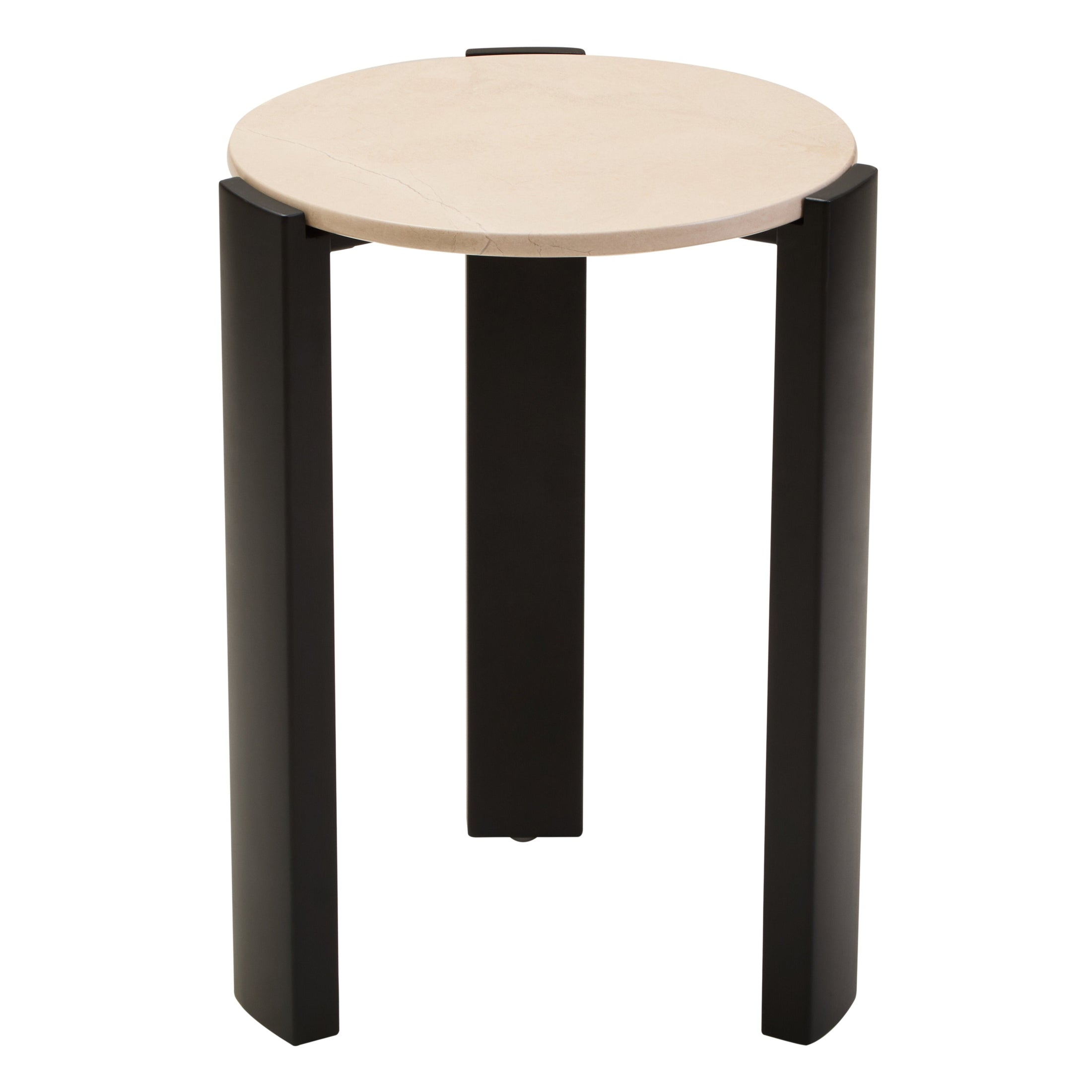 Cream Marble Side Table | Ravello Round Top | Nicholas John Interiors
