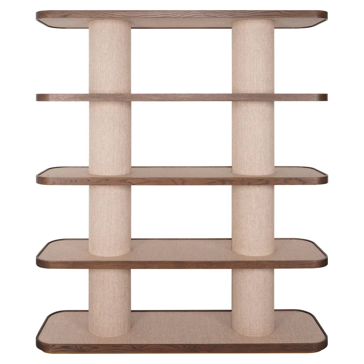 Richmond Willox Brown Display Cabinet | Glass Doors – Nicholas John ...