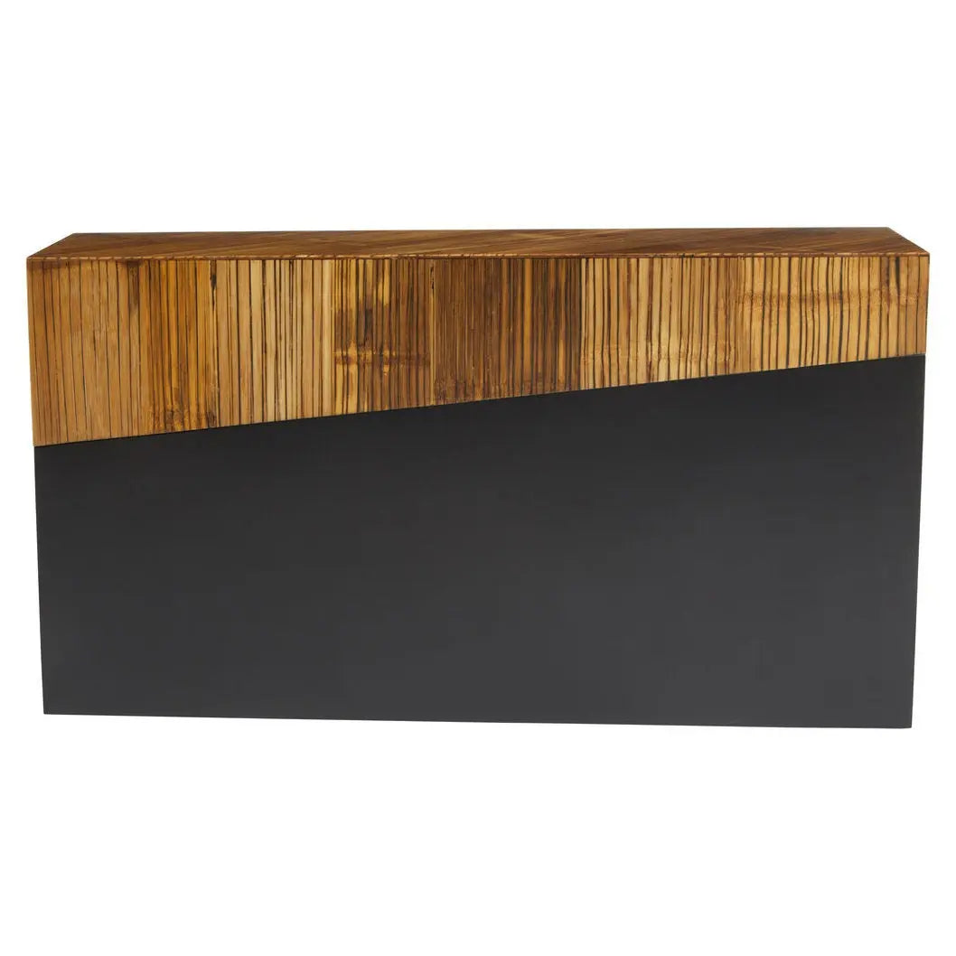 Sambor Bamboo Console Table | Two Tone | Nicholas John Interiors