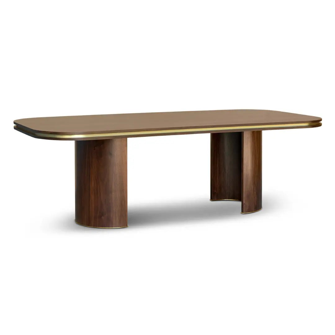Malibu Dining Table | Walnut Oval 8-Seater | Berkeley Designs ...