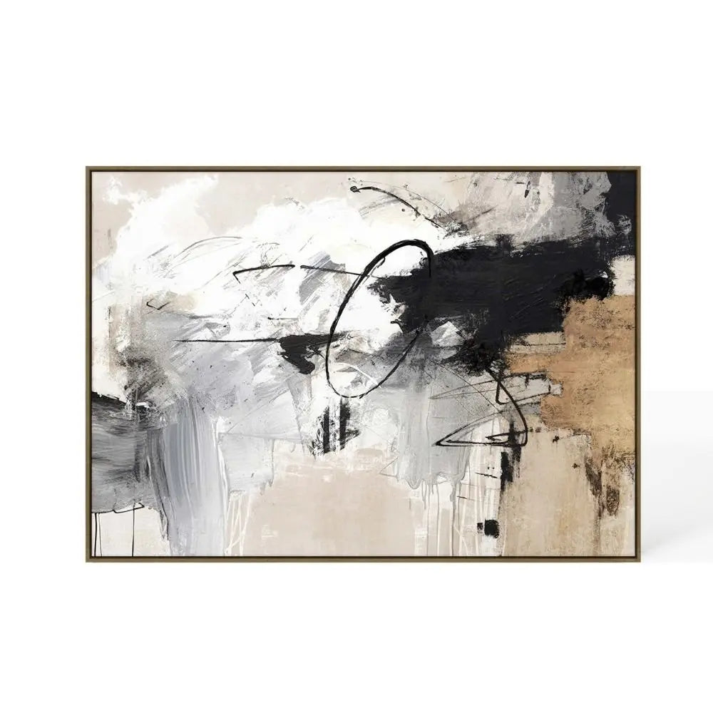 Berkeley Designs Abstract 69 | Gold Frame | Nicholas John – Nicholas ...