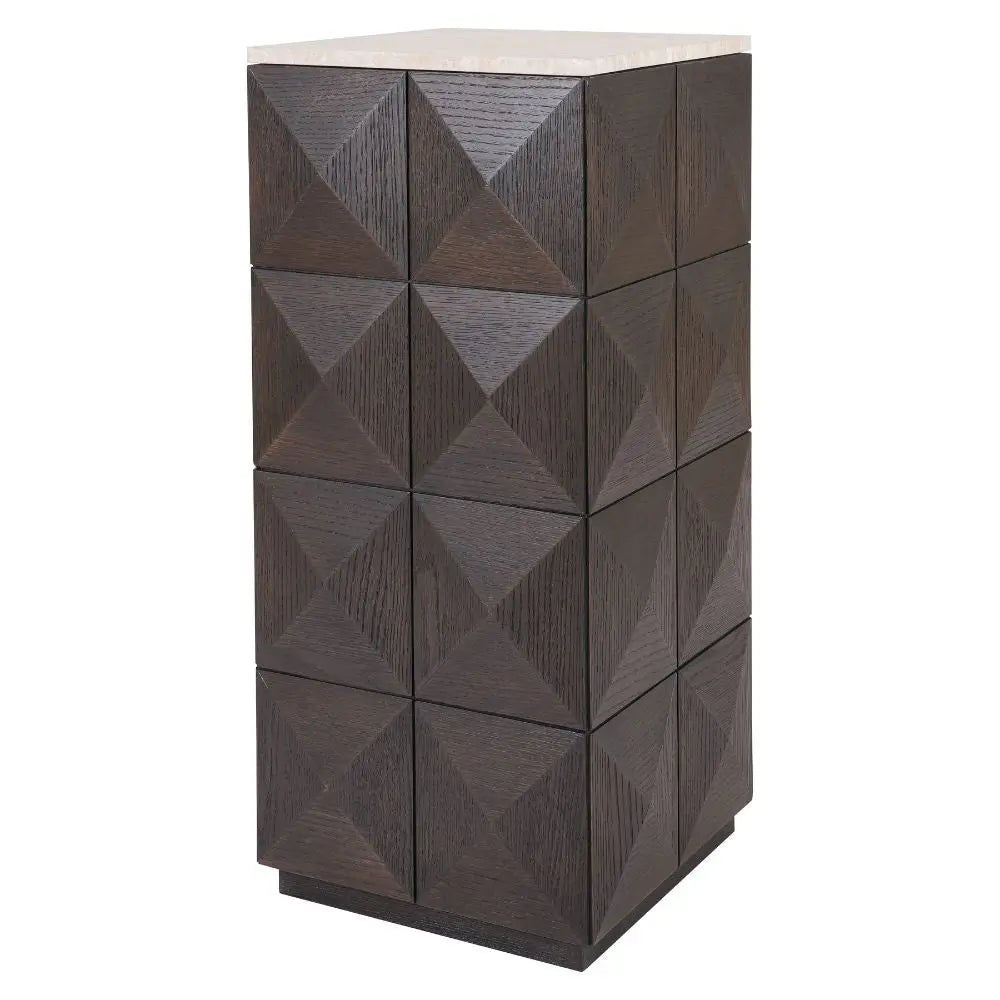 Claremont Decorative Column – Brown Oak Veneer & Stone | Richmond ...