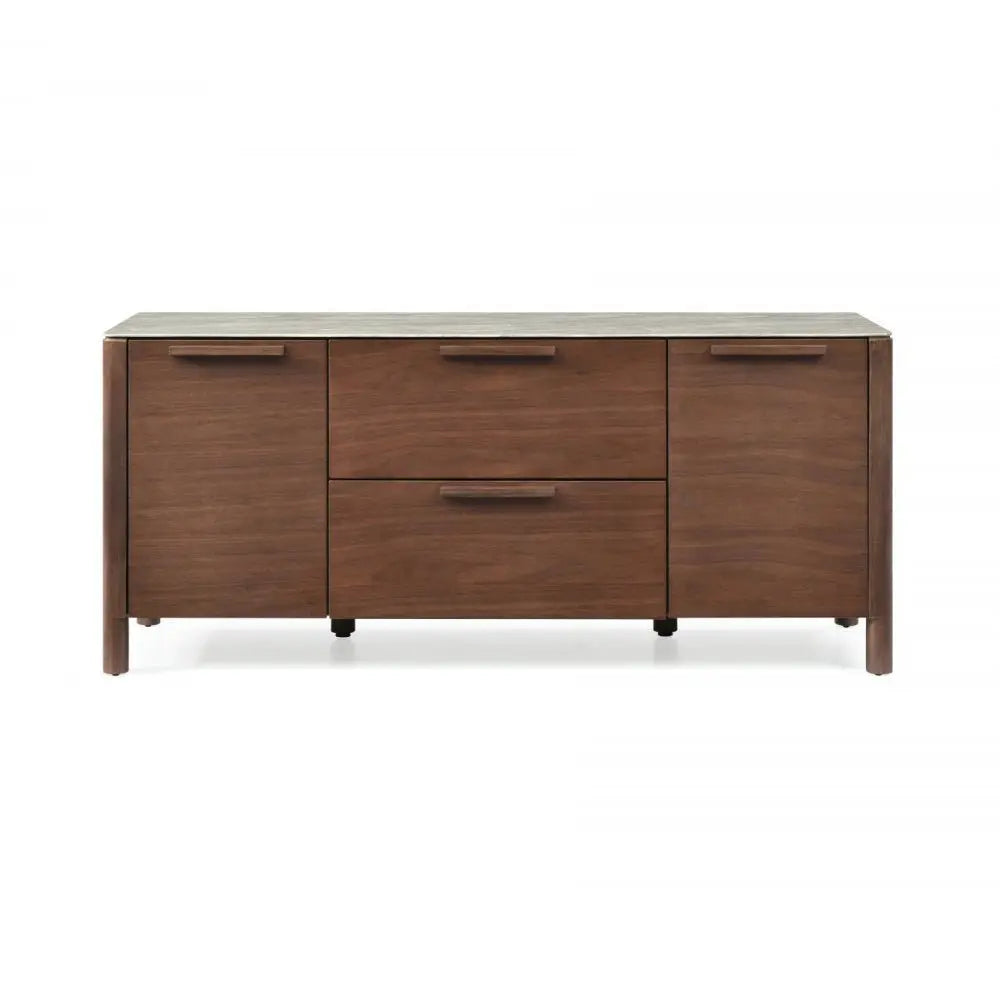 Twenty10 Willow TV Unit | Walnut & Glass Media Unit – Nicholas John ...